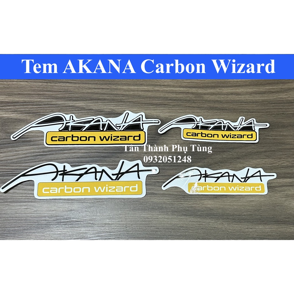 Tem AKANA Carbon Wizard | Shopee Việt Nam