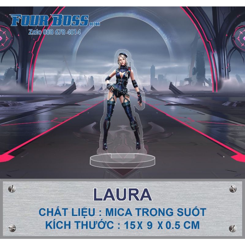 Mô hình nhân vật Laura trong game Free Fire | Shopee Việt Nam