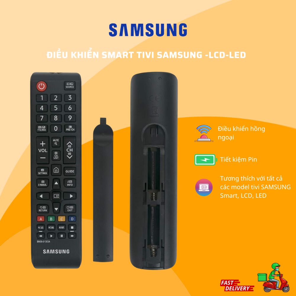 Điều khiển tivi Samsung BN59-01303A dùng cho các loại tivi Samsung ...