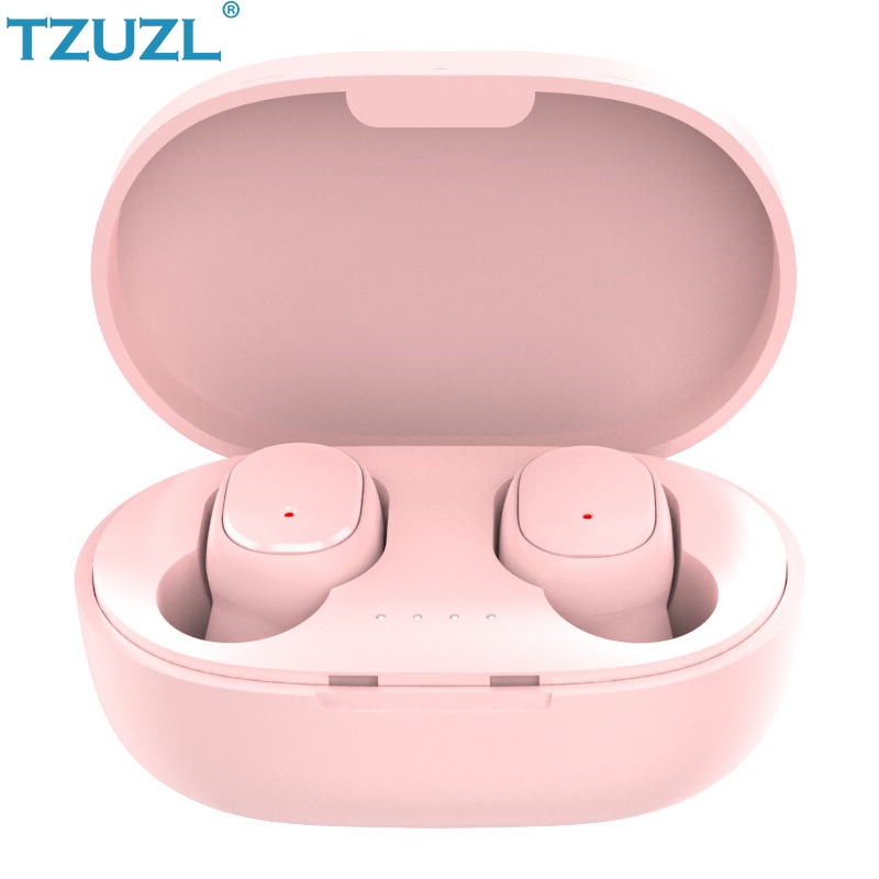 Tai nghe bluetooth 5.0 TZUZL không dây nhỏ gọn A6S TWS kèm hộp sạc cho điện thoại Xiaomi ...