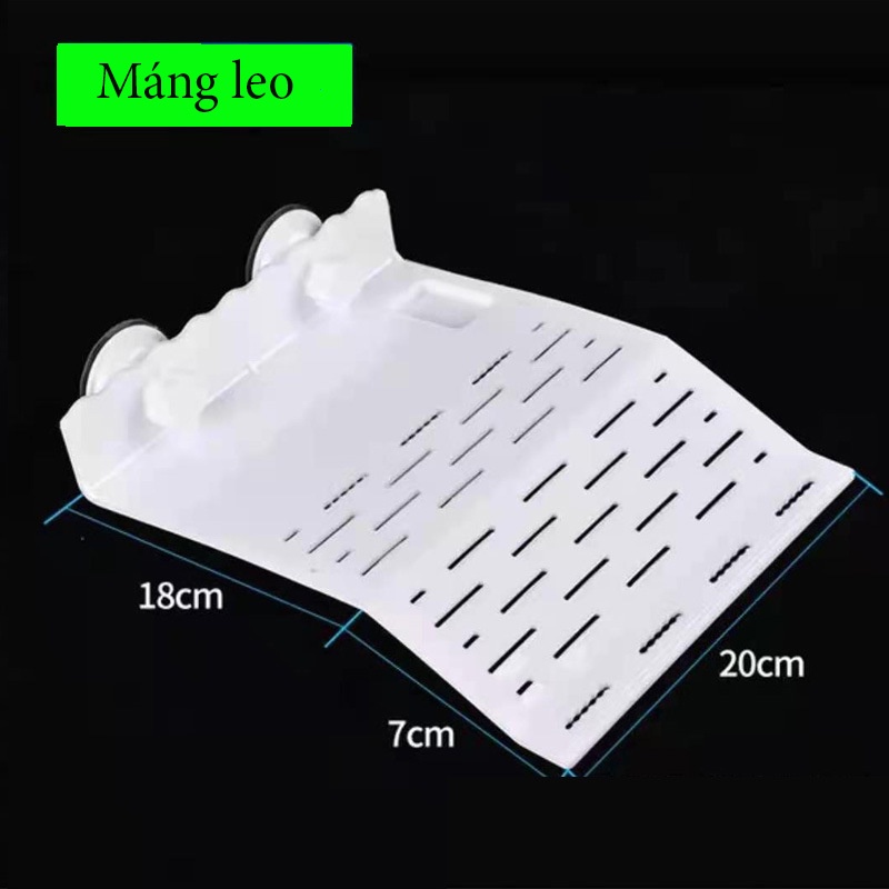 Máng leo, máng leo cho rùa, baba, ếch. Máng leo hồ kính, bể thuỷ sinh ...