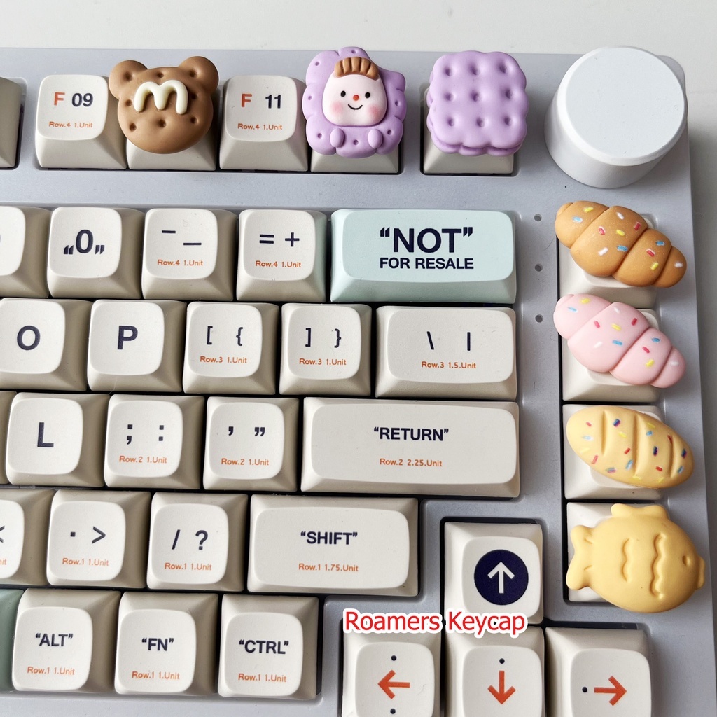 Keycap Cookie & Cake Bánh Cute Đáng Yêu Nút Bàn Phím Cơ Pbt | Shopee ...