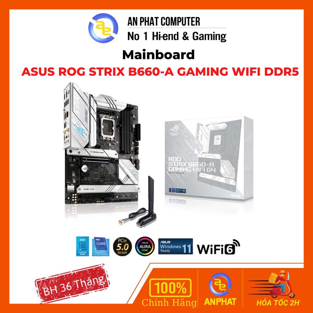 Mainboard ASUS ROG STRIX B660-A GAMING WIFI DDR5 - Bảo Hành 60 tháng ...