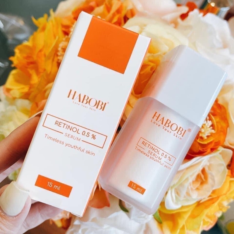 [Chính hãng] serum retinol 0.5 giúp căng bóng, trẻ hoá Habobi | Shopee ...
