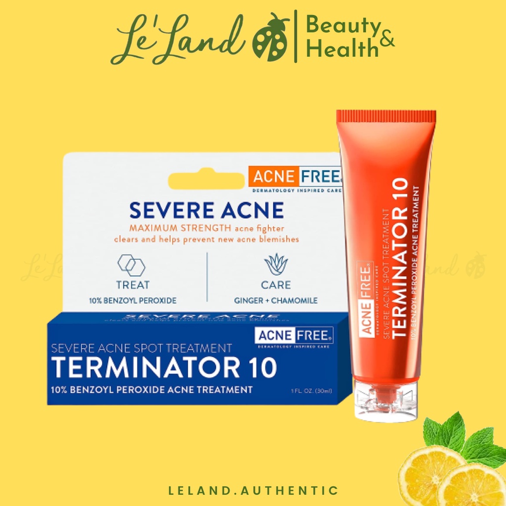 Kem Chấm Mụn Acne Free AcneFree Terminator 10 Acne Spot Treatment with ...
