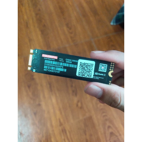 Ổ cứng SSD 256G Colorful CN500 M.2 Sata 6Gb/s (CN500 M2 SB15AE ...