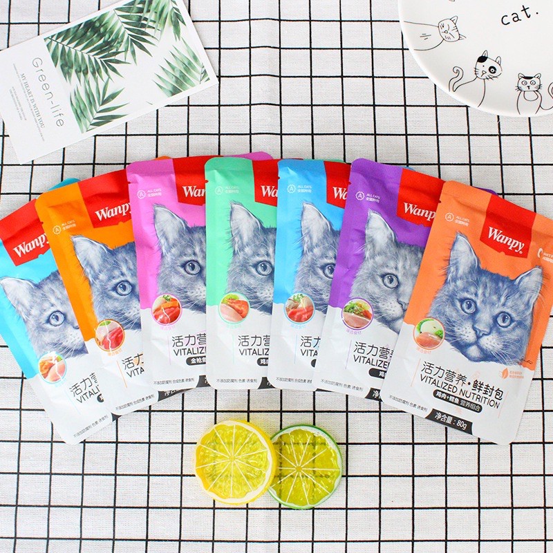 Pate WANPY cho mèo 80g | Shopee Việt Nam