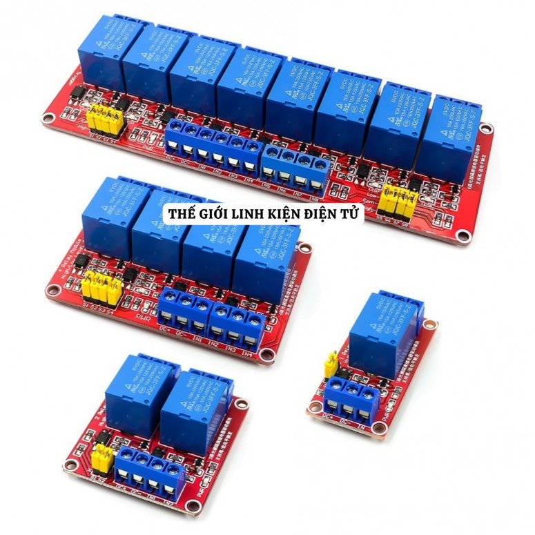 Module Relay 1/2/4/6 Kênh 5V /12v có opto cách ly | Shopee Việt Nam