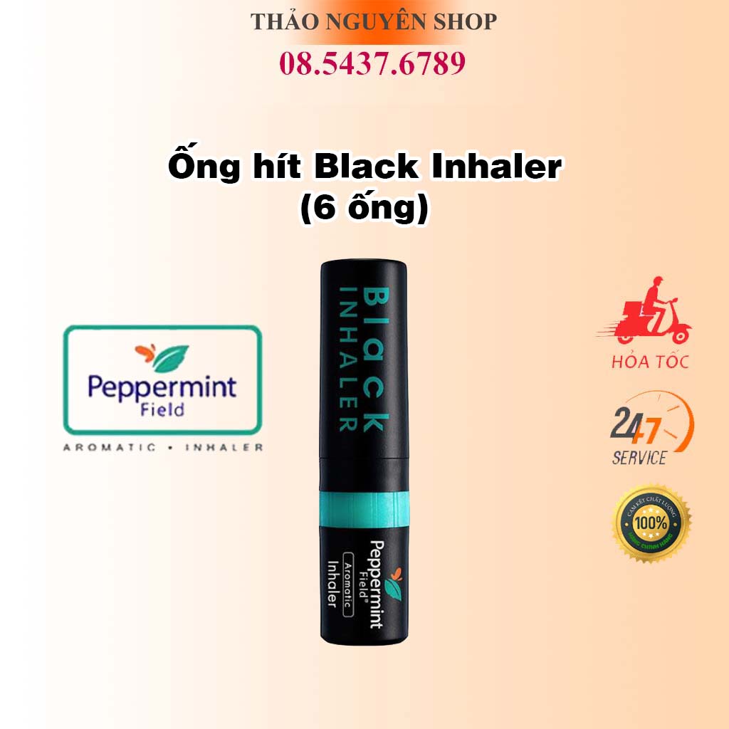 Ống hít ĐEN Black Inhaler Peppermint Thái Lan Phiên bản đặc biệt, ống ...