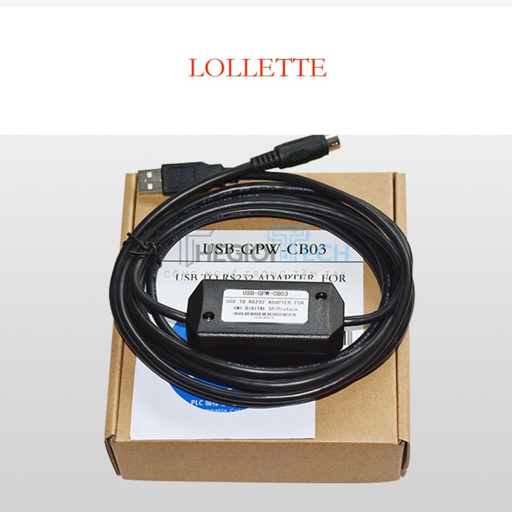 GPW-CB03 (Hay GPW-CB02 USB) Lập Trình Cho Kỹ Thuật Số GP/Màn Hình HMI ...