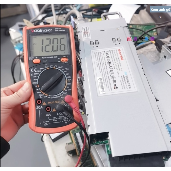 Bộ Đổi Nguồn Vào 220v Ra 12V 60A Inspur 730W NF5270M3 GW-ERP2U700 SP Đã ...
