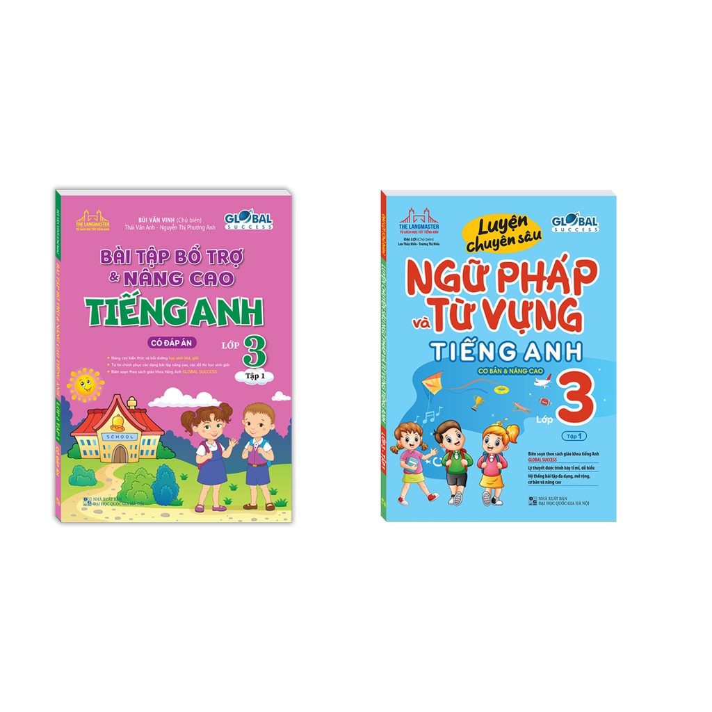 Sách - Combo 2c - Global Succes - Bài tập bổ trợ & nâng cao + Luyện ...