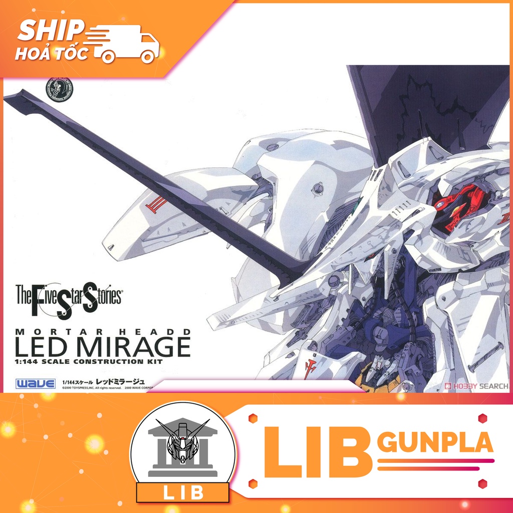 Mô hình lắp ráp Wave - The Five Star Stories - Led Mirage | Shopee Việt Nam
