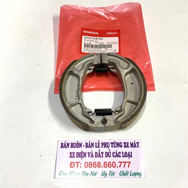 Má phanh sau (bố thắng) Click 110, Air Blade 110 – 125, Lead 110, SCR, Vision , Sh Mode Zin ...