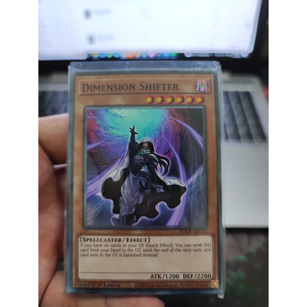 [Yugioh Funny Shop] 1 lá thẻ bài Dimension Shifter - SDCB-EN012 - Common 1st Edition | Shopee ...