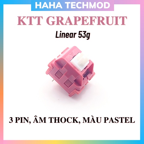 KTT Grapefruit Switch | Công Tắc Bàn Phím Cơ | HAHATECHMOD | Shopee Việt Nam