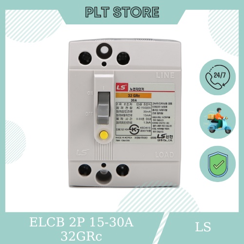 Cầu dao điện ELCB 2 pha loại chống rò điện LS 32GRc 1.5kA 15A, 20A, 30A | Shopee Việt Nam