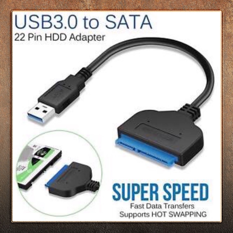 Dây cáp nối dĩa cứng SSD USB 3.0 to SATA 22 PIN 2.5 inch | Shopee Việt Nam