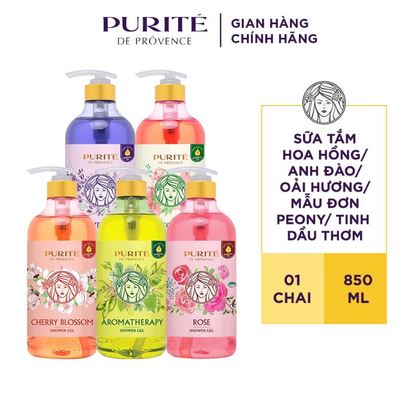 Sữa tắm Purite by Provence 850ml | Shopee Việt Nam