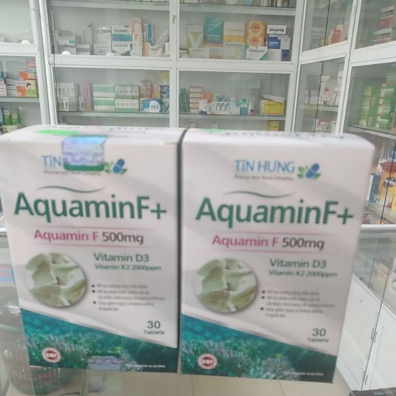 Aquamin F + 500mg( vitamin D3 +vitamin K2 2000ppm) | Shopee Việt Nam