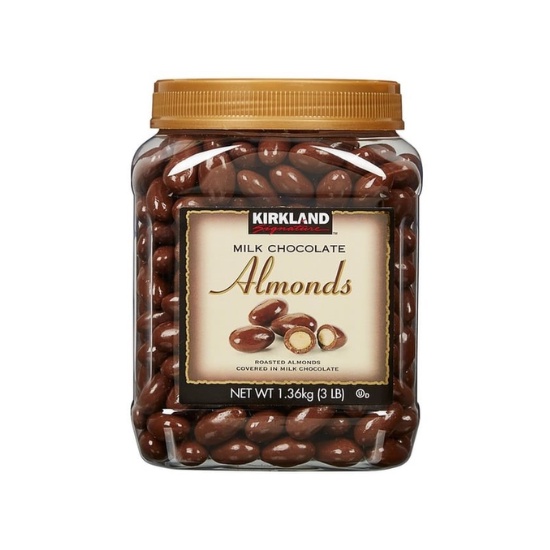 Kẹo Socola Hạnh Nhân Kirkland Signature Milk Chocolate Almonds 1.36kg ...