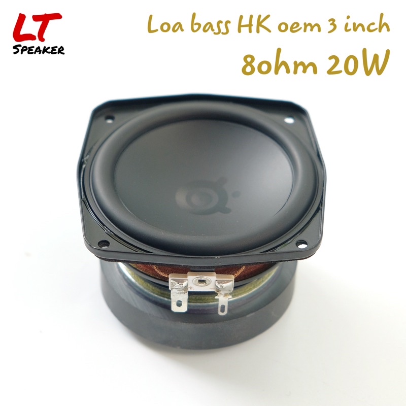 Củ loa mid bass H K 3 inch 8ohm 20W OEM có logo hàng mới - LT Speaker | Shopee Việt Nam