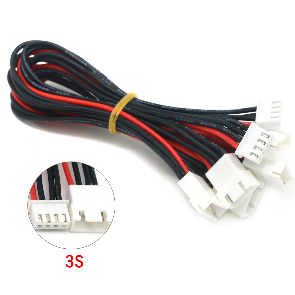 Bộ 5 Dây Cáp Nối Dài JST-XH 2S 3S 4S 6S 20cm 22AWG Lipo Cho Đồ Chơi Điều Khiển Từ Xa | Shopee ...