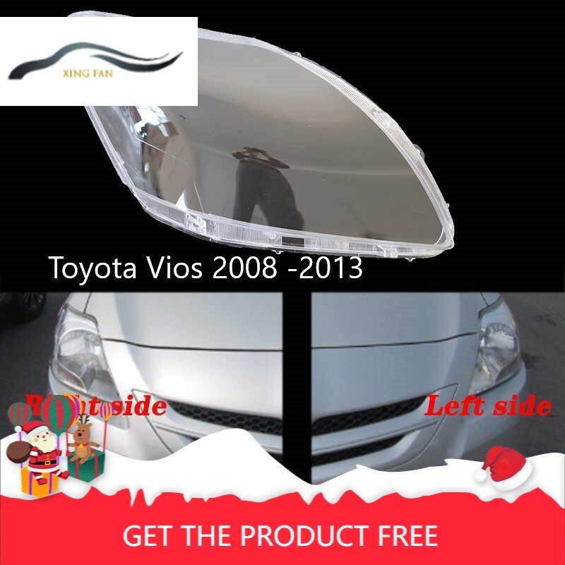 Nắp Đậy Đèn Pha Trước Bên Trái / Phải Trong Suốt Cho TOYOTA VIOS gen2 2008 2009 2010 2011 2012 ...