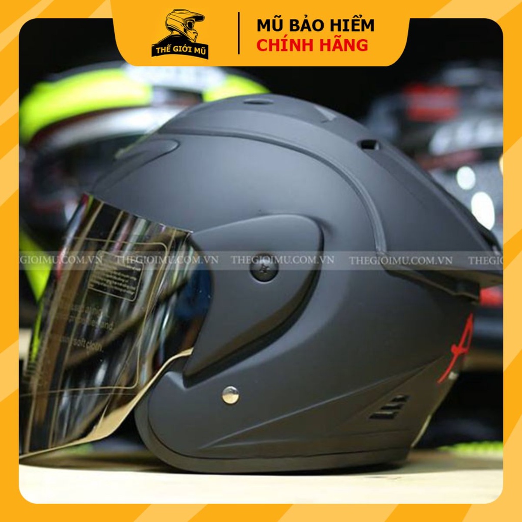 Mũ bảo hiểm 3/4 Asia MT115 chính hãng,bảo hành 12 tháng,nón bảo hiểm ...