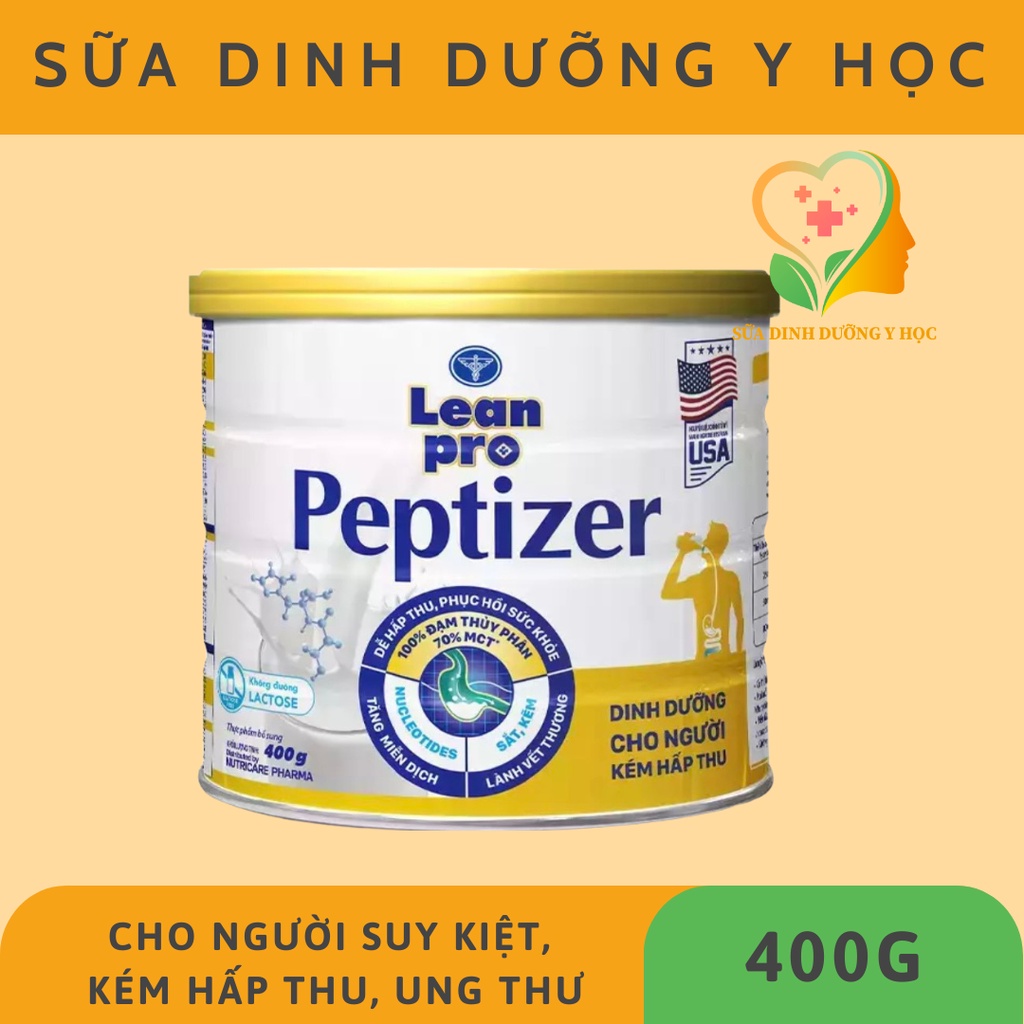 Sữa bột Leanpro Peptizer - dinh dưỡng cho người kém hấp thu - 400g ...