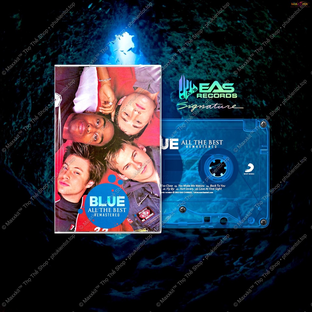 Băng nhạc cassette BLUE - All The Best (Ocean Blue Tape) 2022 - EAS ...