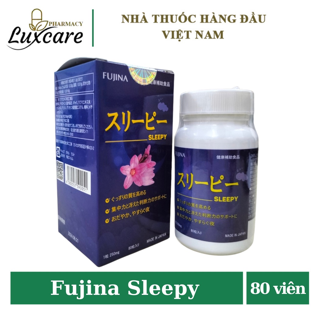 Sleepy Fujina giúp cải htiện chất lượng giấc ngủ tự nhiên, ngon và sâu ...
