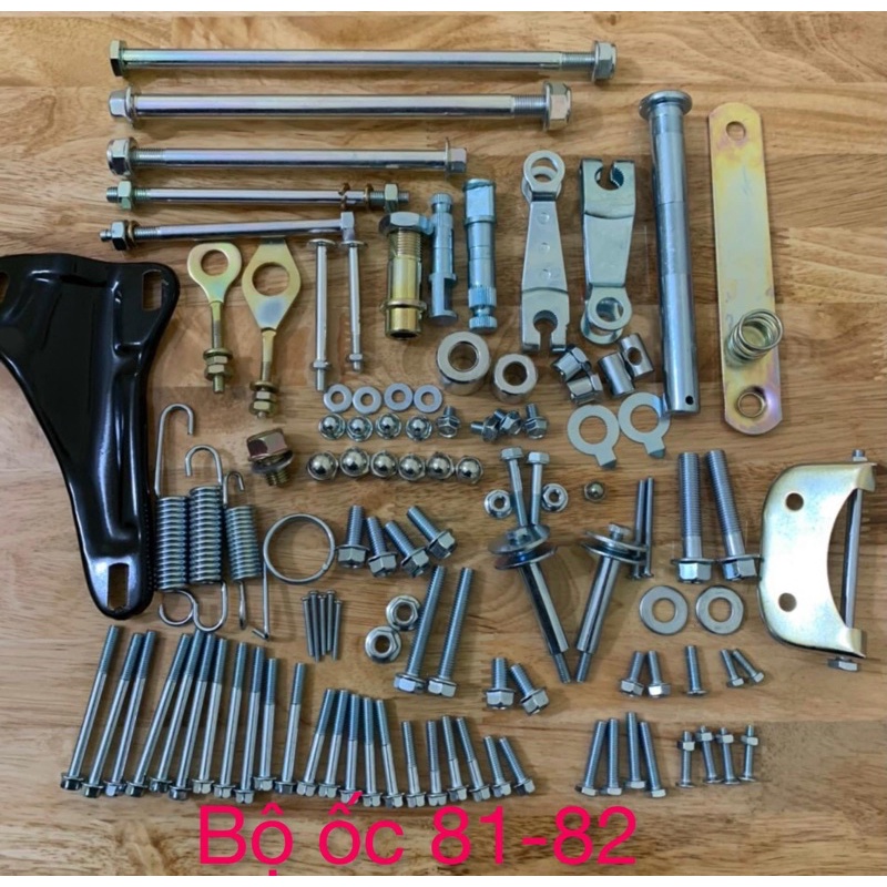 bộ ốc dàn xe CUP 81-82 hàng tiêu chuẩn ( full 99% ) | Shopee Việt Nam