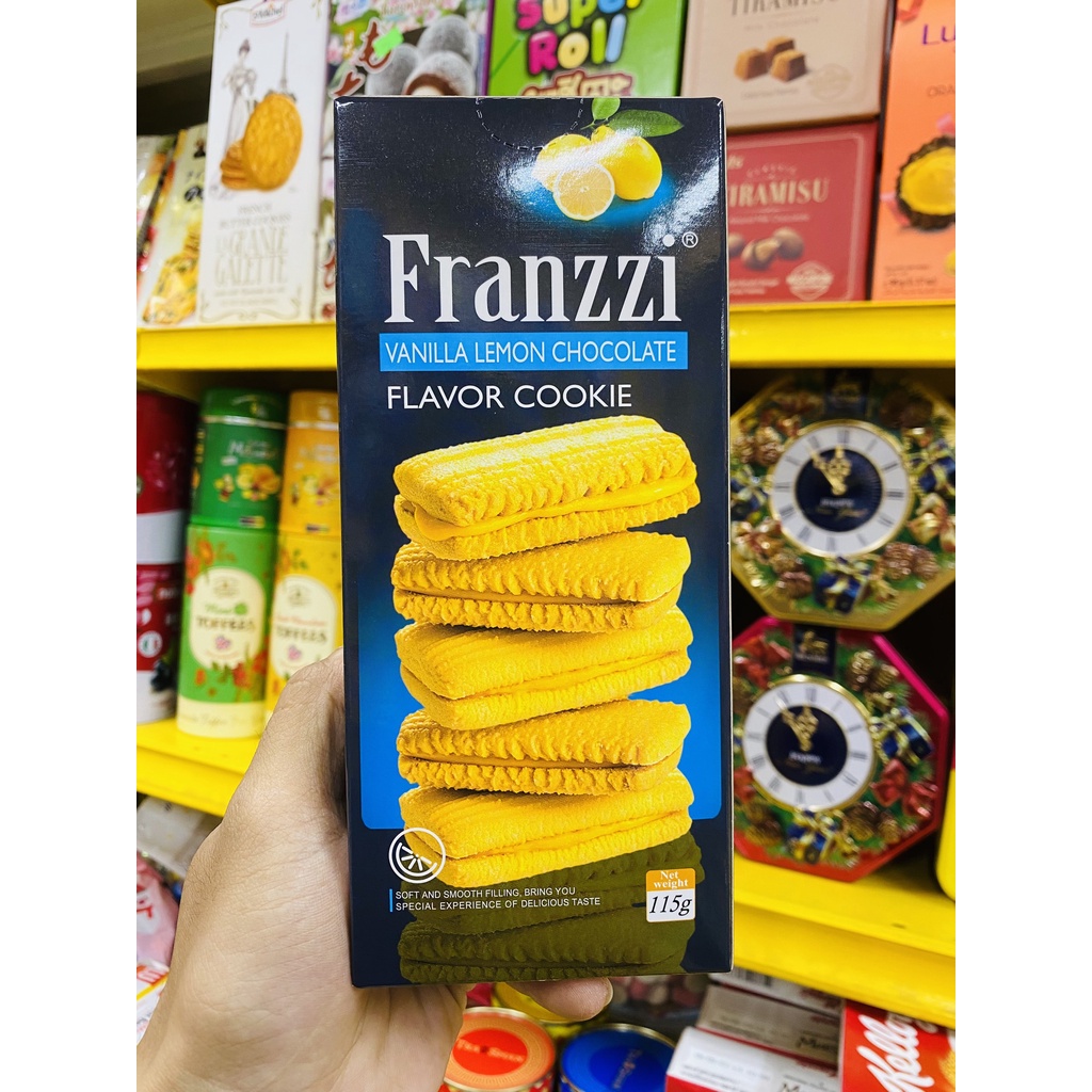 [TỔNG HỢP FRANZZI] Bánh Quy Kẹp Kem FRANZZI 115g | 100g | 92g ...