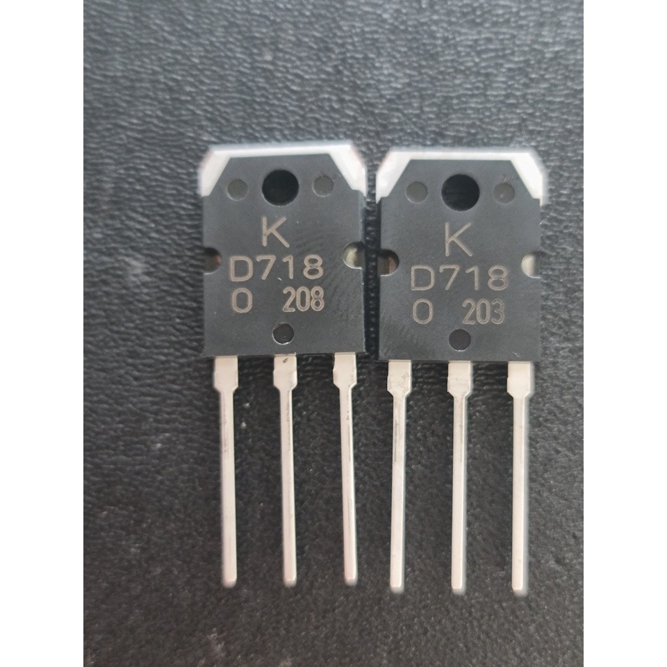 Transitor NPN D718 Hàng mới chính hãng KEC | Shopee Việt Nam