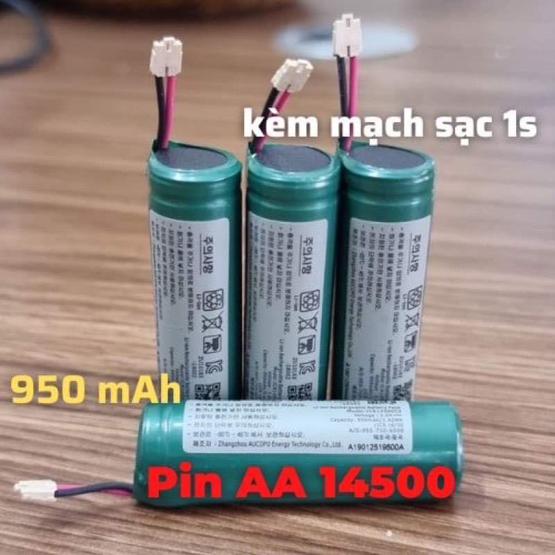 Pin 14500 (Size AA) Sạc Được 950mAh 3.7V Hàng Chính Hãng | Shopee Việt Nam