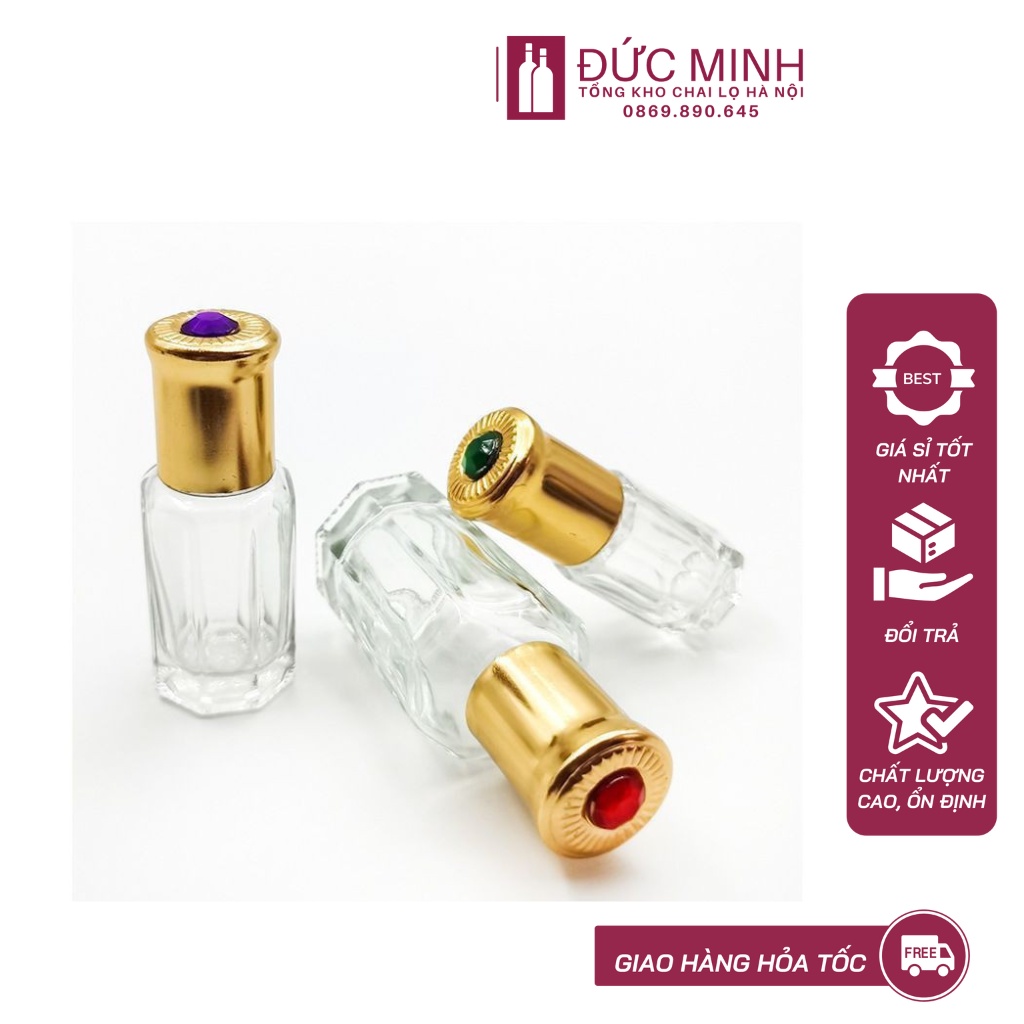 CHAI CHIẾT MỸ PHẨM TINH DẦU BI LĂN DUBAI 3ML 6ML 12ML | Shopee Việt Nam