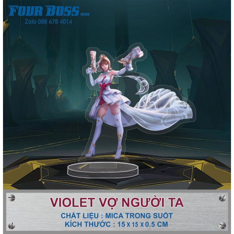 Mô Hình Tướng Violet Vợ Người Ta Trong Game Liên Quân Mobile - Arena of ...
