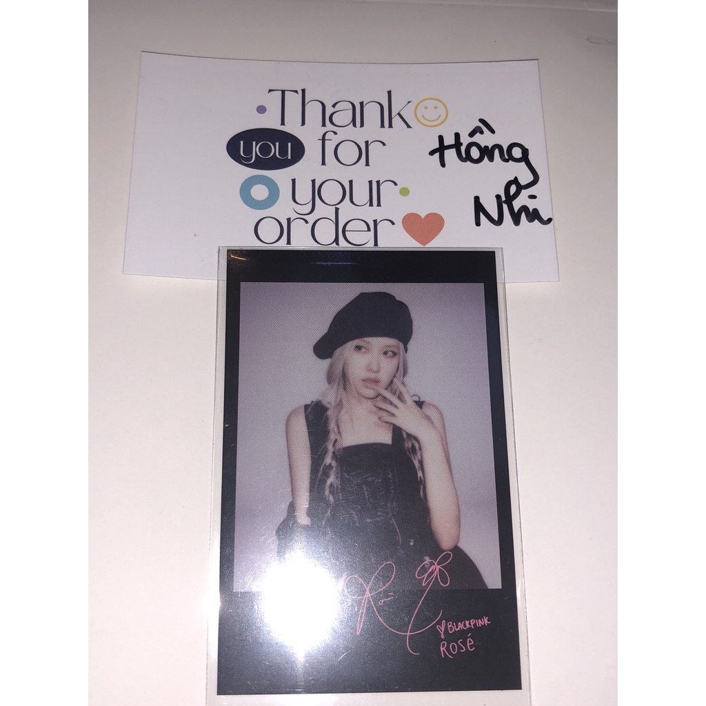 [ CHÍNH HÃNG - SẴN ] CARD POLA BLACKPINK | Shopee Việt Nam