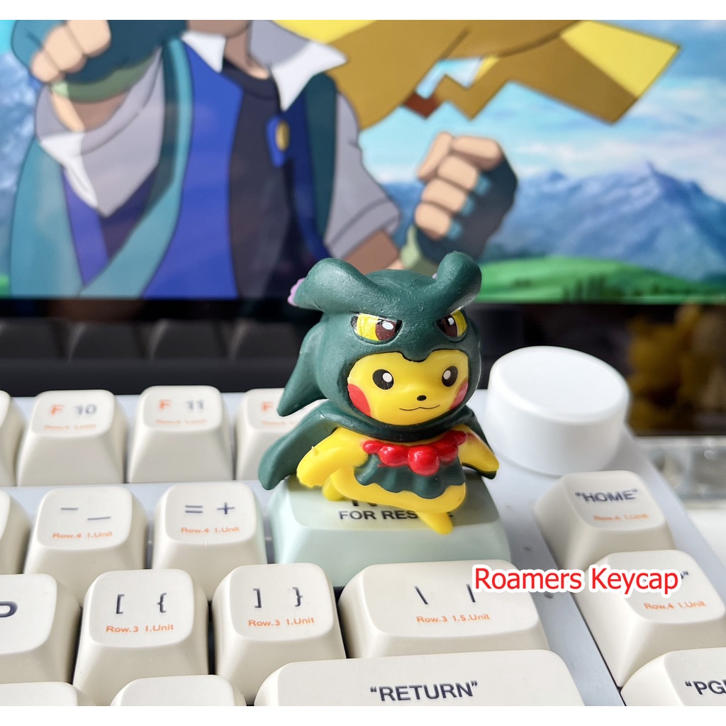 Nút Bàn Phím Cơ Pikachu Phiên Bản Hiếm Siêu Đẹp Nút Pokemon Keycaps ...