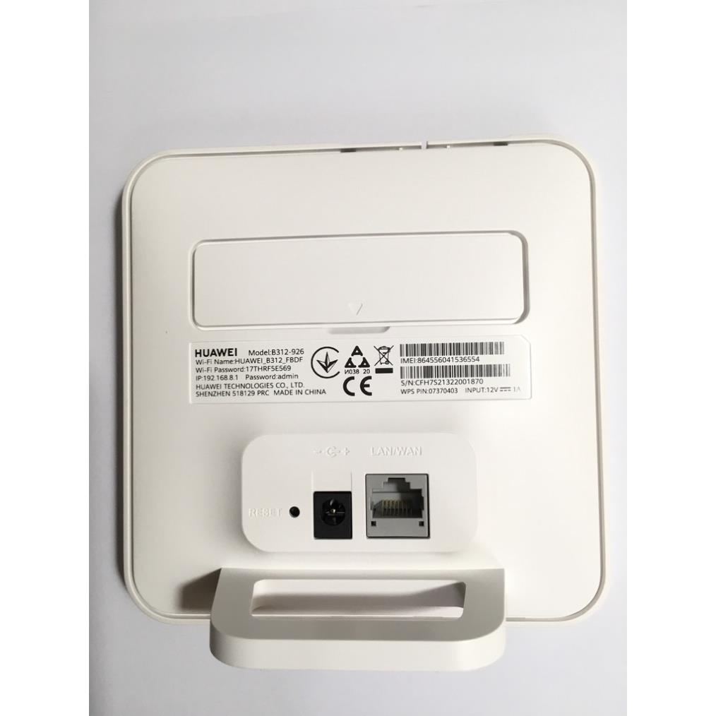 Bộ phát wifi 4g đa mạng 150Mbps Huawei B312 ( B312s-926 ) – Router 2S ...
