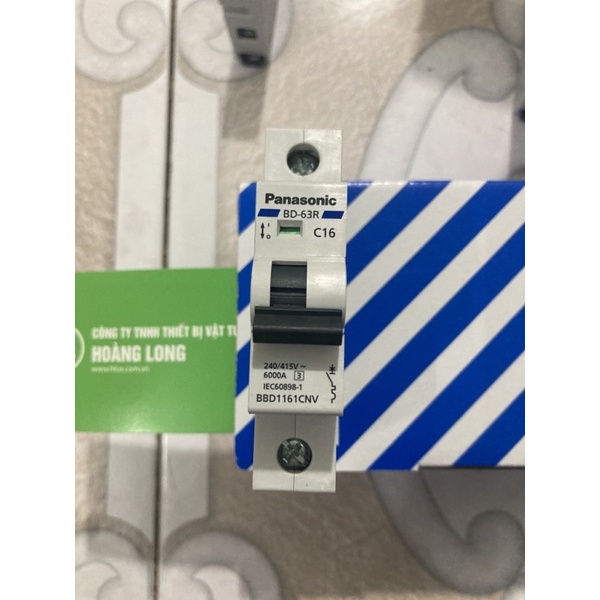 Panasonic - Cầu dao Aptomat MCB CB 1 Tép 1P 1 Pha 6A 10A 16A 20A 25A 32A 40A cam kết chính hãng ...