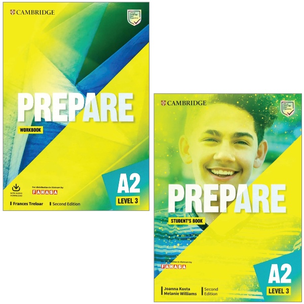 Combo Prepare A2 Level 3: Student's Book + Workbook With Audio Download | Shopee Việt Nam