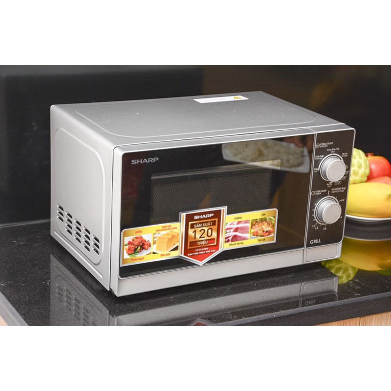 Lò vi sóng Sharp có nướng 20 lít R-G222VN-S | Shopee Việt Nam