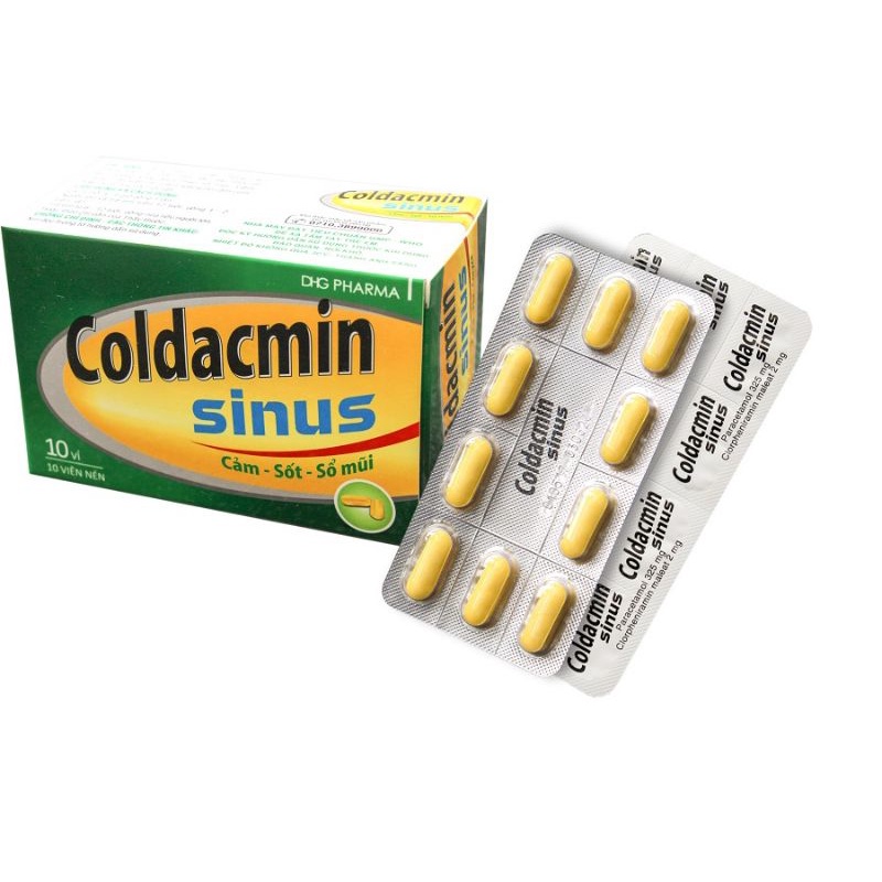 Thuốc Coldacmin Sinus DHG | Shopee Việt Nam