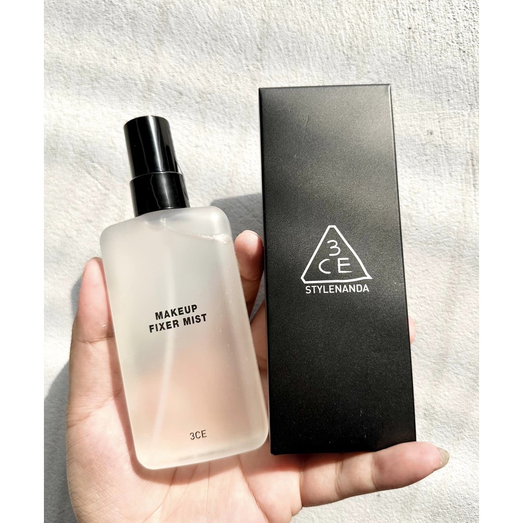 Xịt Khoáng Khóa Nền 3CE SHIMMER MAKEUP FIXER & MAKEUP FIXER MIST [CHÍNH HÃNG CHECK HIDDEN TAG ...