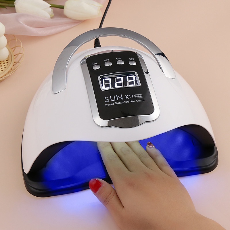 SUN X11MAX 280W UV LED Nails Đèn để làm khô gel đánh bóng nhanh 66 đèn LED Painl | Shopee Việt Nam