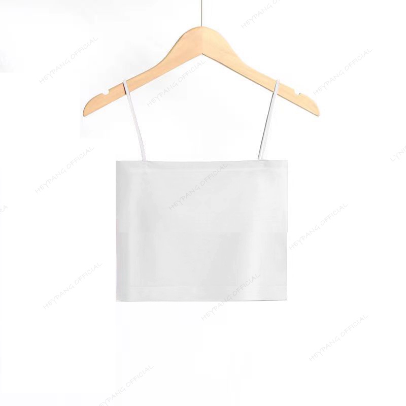 Áo hai dây nữ croptop có mút ngực dành cho cả bigsize siêu dãn trẻ ...