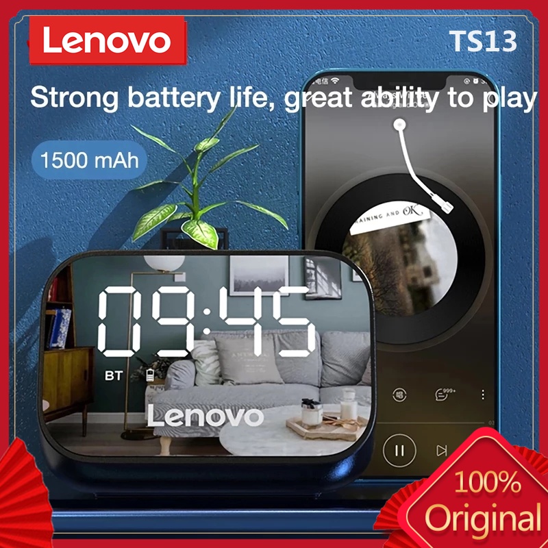Loa Bluetooth Lenovo TS13 Âm Thanh Siêu Trầm Có Đèn LED Hiển Thị Đồng ...