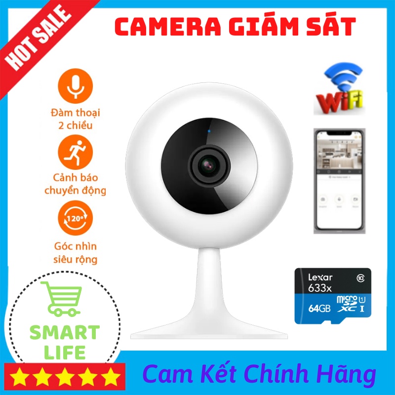 Camera Mini XM C1 Camera Wifi 1080P Trong Nhà Xoay 360° Đàm Thoại Tích ...
